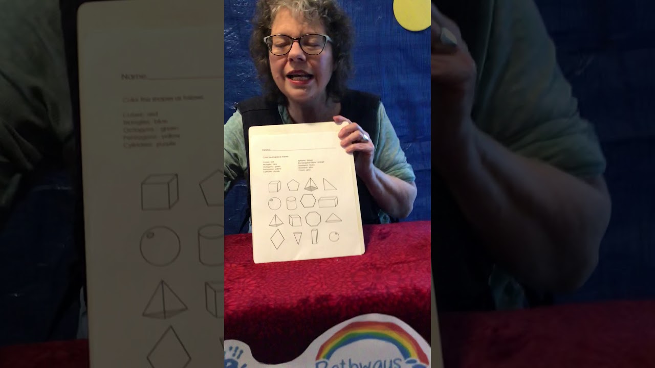 Shapes! (worksheet available at learningpw.com)