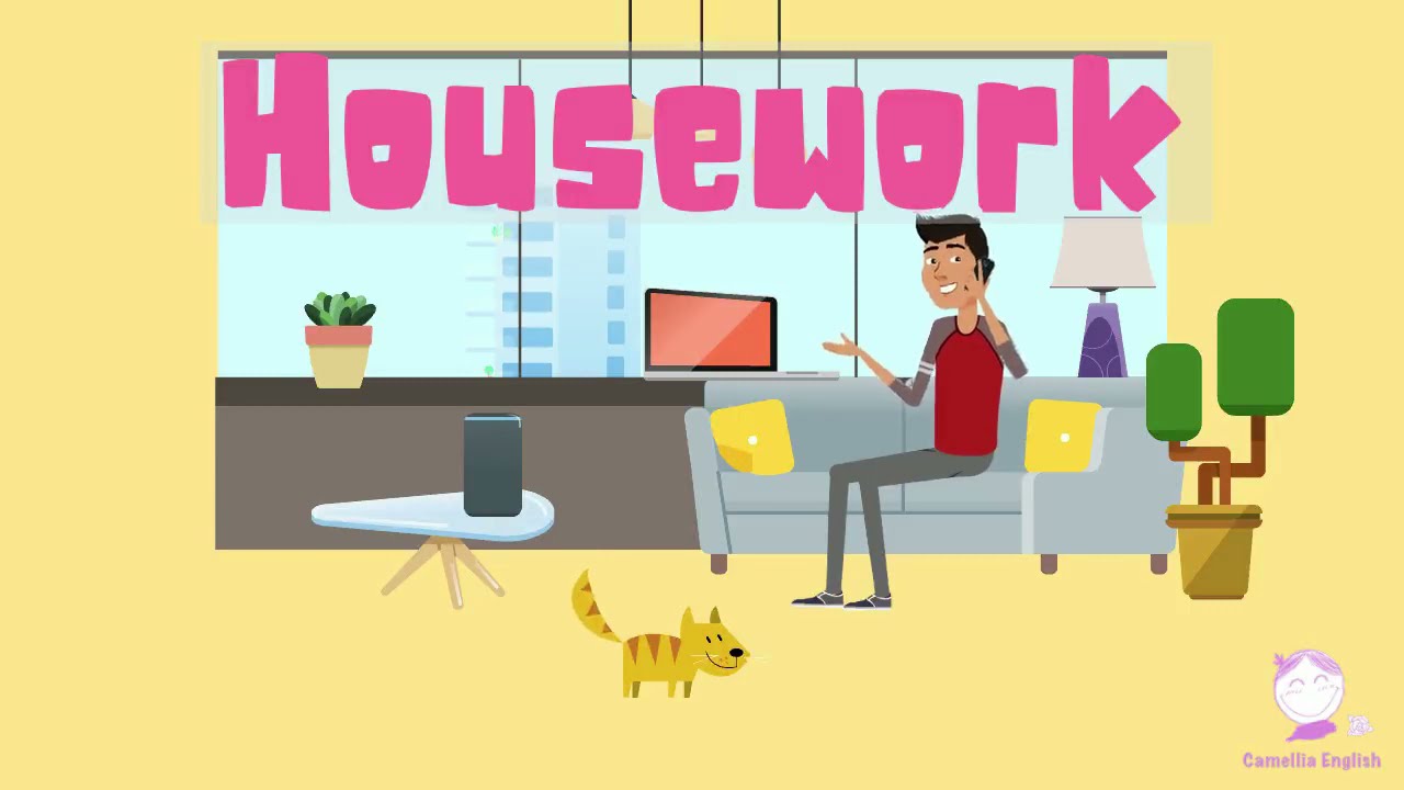 Housework│Learn English│English for kids│song