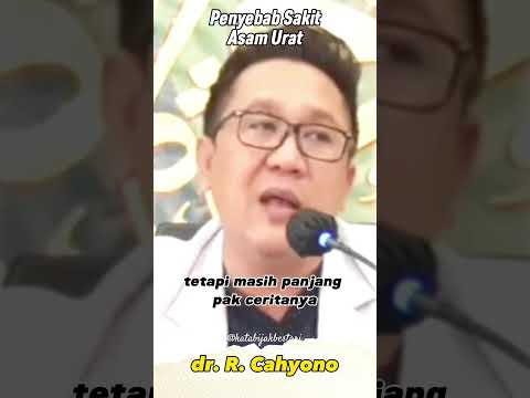 Penyebab Utama Asam Urat || dr R Cahyono #shorts #asamurat