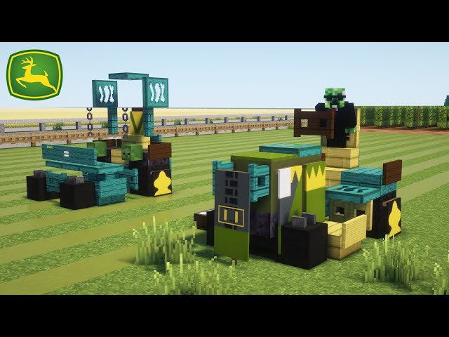 John Deere, Lawn mowers Minecraft Map