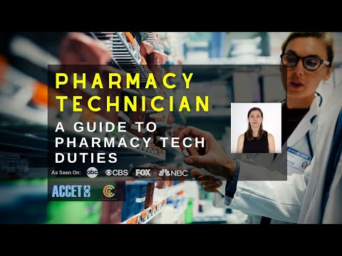 Pharmacy Technician A Guide to Pharmacy Tech Duties