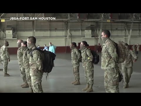 Video: More than 150 basic training graduates arrive at JBSA- Fort Sam Houston