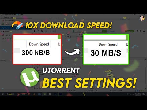 How to Speed Up uTorrent Downloads ( 2024 ) | 10X Download Speed! | Speed Up Utorrent
