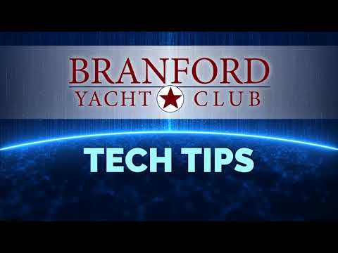 Branford Yacht Club - Tech Tips Episode 1 - Scheduling a Haul/Launch Appointment