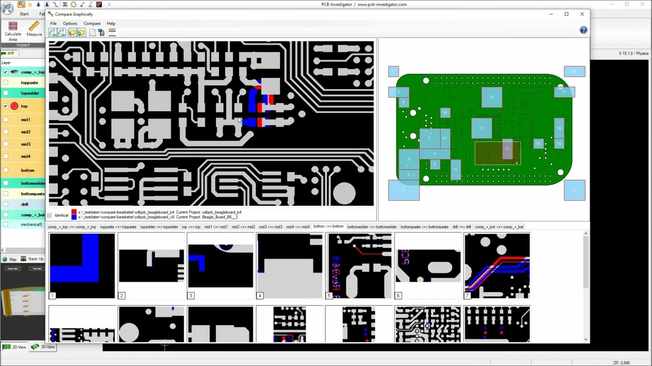 PCB-Investigator - Design Compare (Part 1)