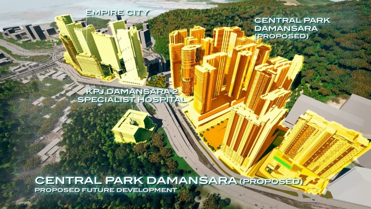 Damansara Central Park | Connectivity & Accessibility - Flythrough Video