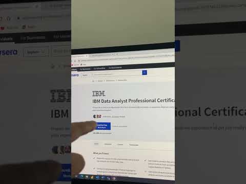 Data science IBM certification #data #science #ytshorts