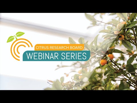 CRB Webinar Series: Rootstock Characteristics and New Scions in California