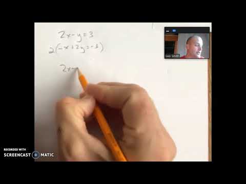 Solving a system of equation many different ways