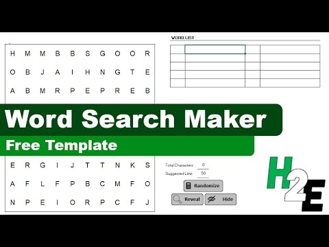 Free Word Search Maker