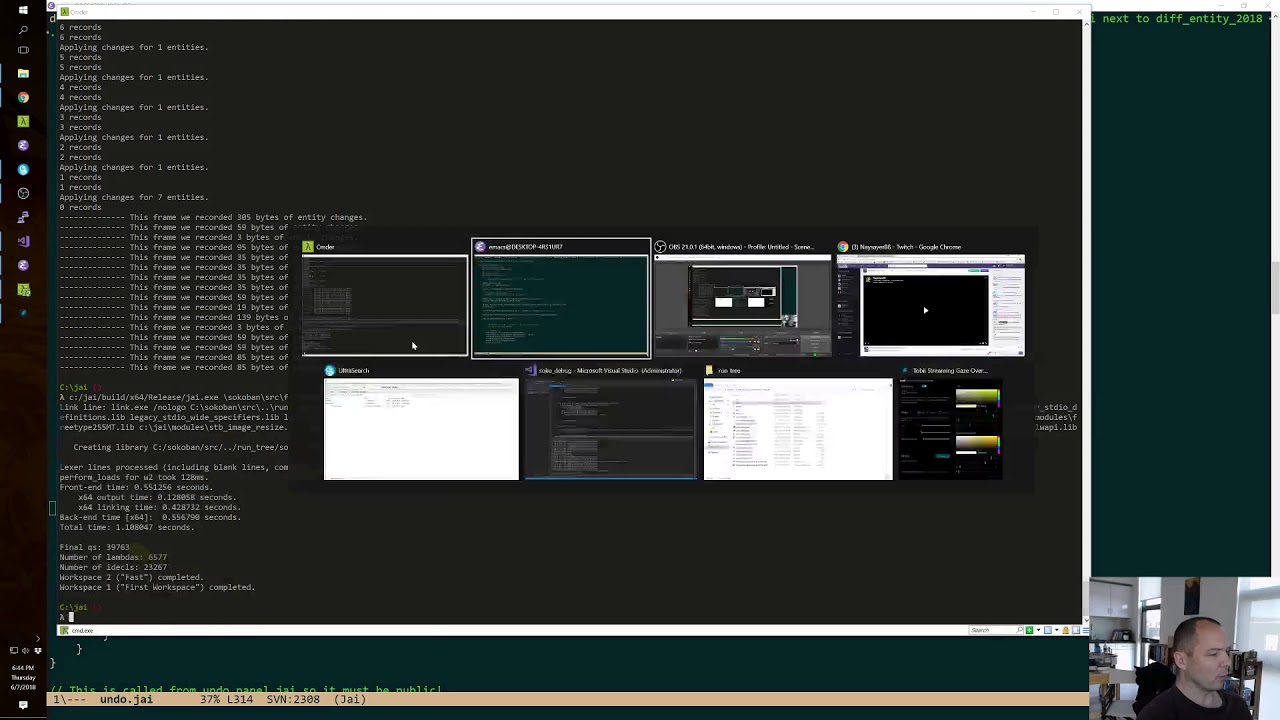 Game Engine Programming  Undo system rewrite