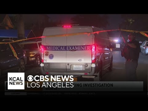 Two people killed in suspected South LA drive-by shooting