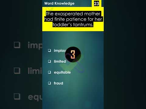 ASVAB Word Knowledge Practice Test 2025 Question 23/70 #shorts #asvabstudyguide