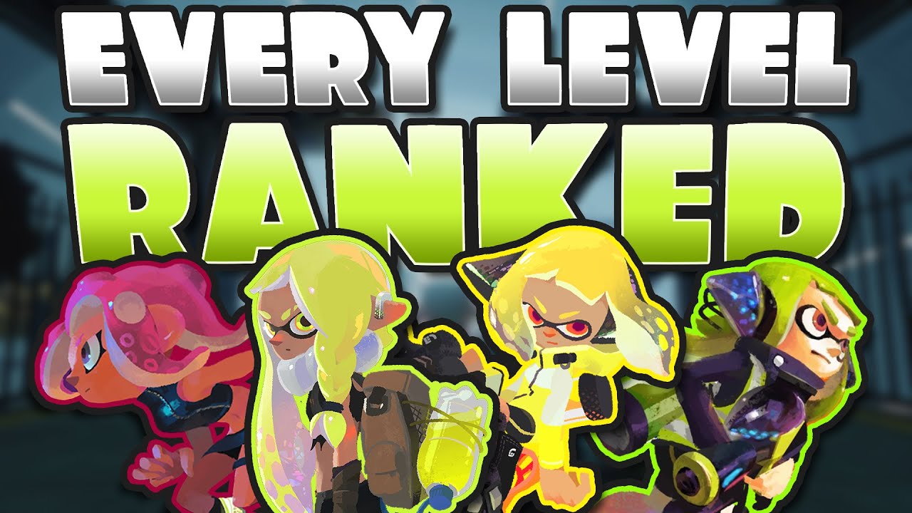 Ranking EVERY Splatoon Singleplayer Level (No Side Order)