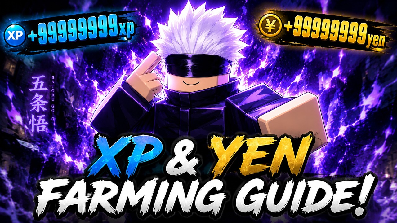 BEST XP & YEN & MASTERY FARMING GUIDE! | Jujutsu Zero
