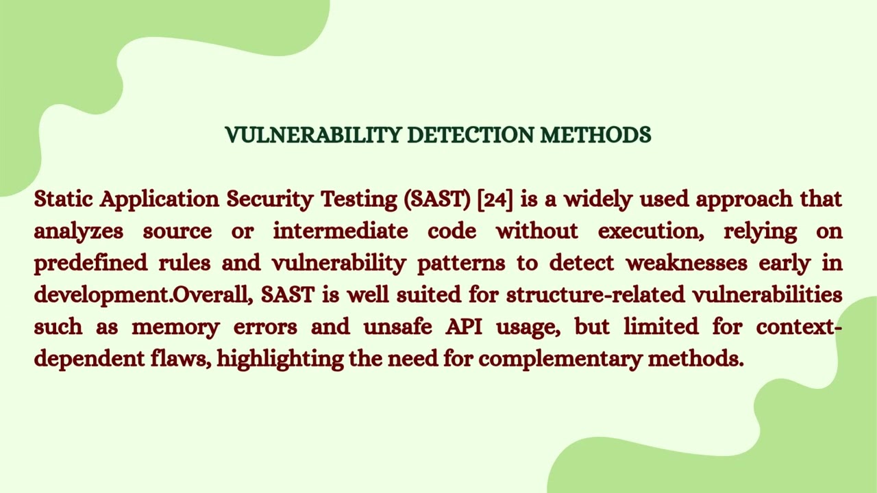 Classification of Source Code Vulnerabilities and Analysis of Detection Methods: Evaluation, Compari