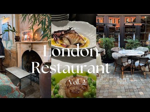 Where are the trendy places to eat now in London ? | London Dining Guide| Best Restaurants | Vlog