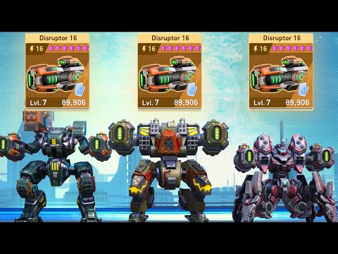First Try - NEW Disruptor 16. Scorpius, Gatecrasher, Onyx | Mech Arena