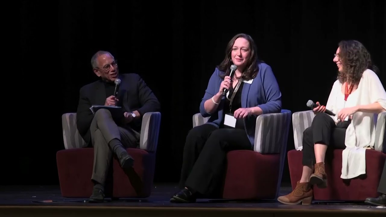 NC News & Info Summit Keynote Panel on March 12, 2025.