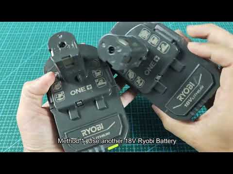 Reset Ryobi 18V Battery: 3 Methods
