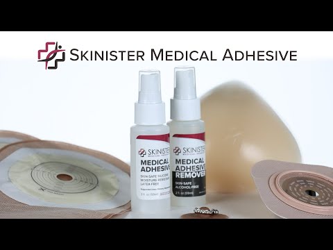 Skinister Medical Adhesive for Ostomy Bags, Breast Forms, Condom Catheters, and More!