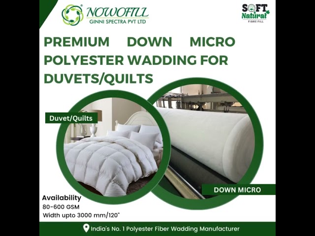 Poly Wadding Polyfill - Micro Poly Fiber Wadding Manufacturer from Jaipur