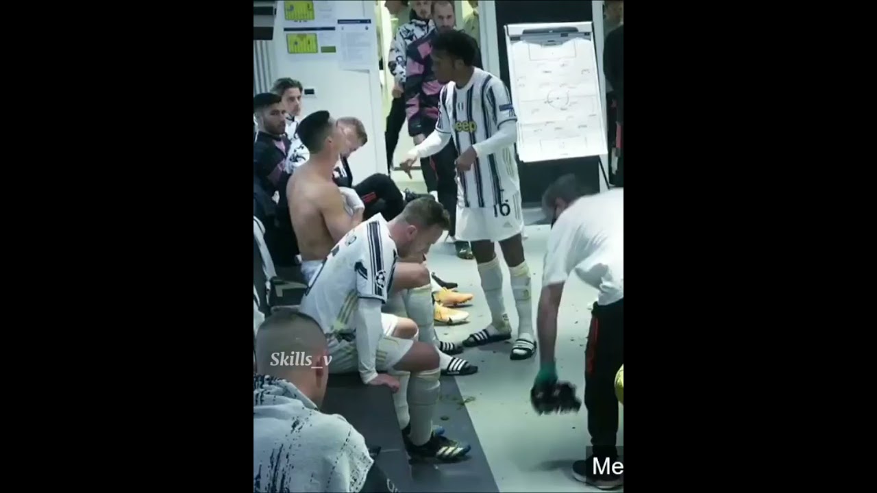 Cristiano Ronaldo Angry At Juventus Dressing Room | Ronaldo And Cuadrado Heated Moment Vs Porto UCL