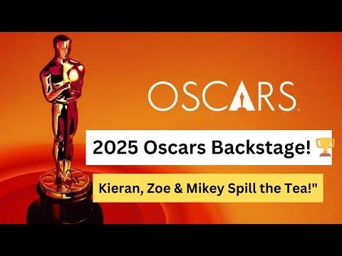 Behind the Scenes at the 2025 Oscars! 🎬 Winners Kieran Culkin, Zoe Saldaña & More!"