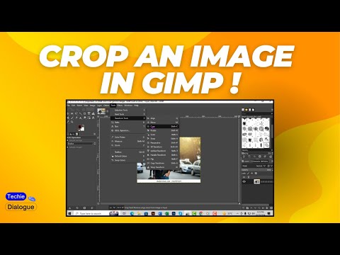 How to Crop an Image in GIMP