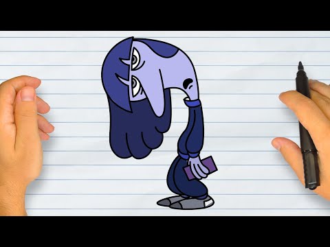 How to Draw Boredom | Inside Out 2 | Step by Step Simple and Easy