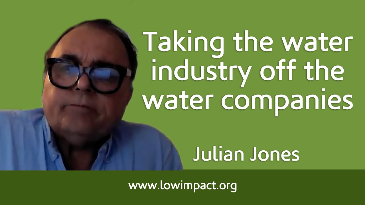 Taking the water industry off the water companies: Julian Jones of Water21, Part 1