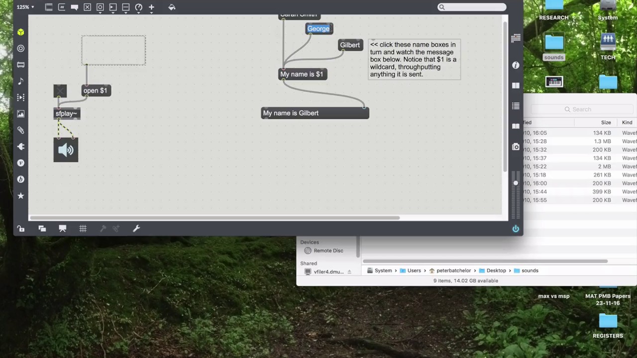 Max 7 Tutorials: 6.4 Basic Sampling—playback from HD ([sfplay~]) vs RAM ([buffer~])