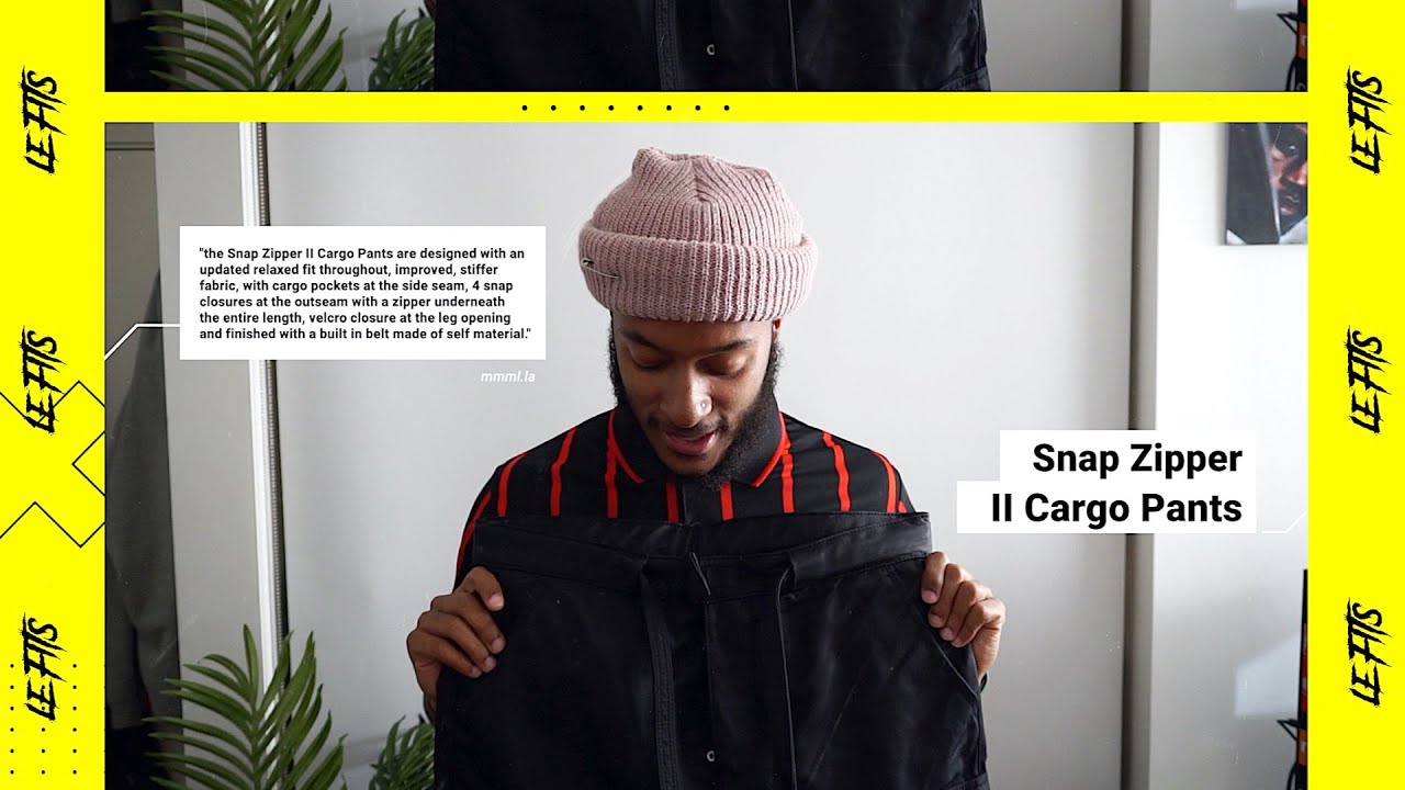 MNML SNAP ZIPPER II CARGO Review, Sizing & On Body Fits LOUD