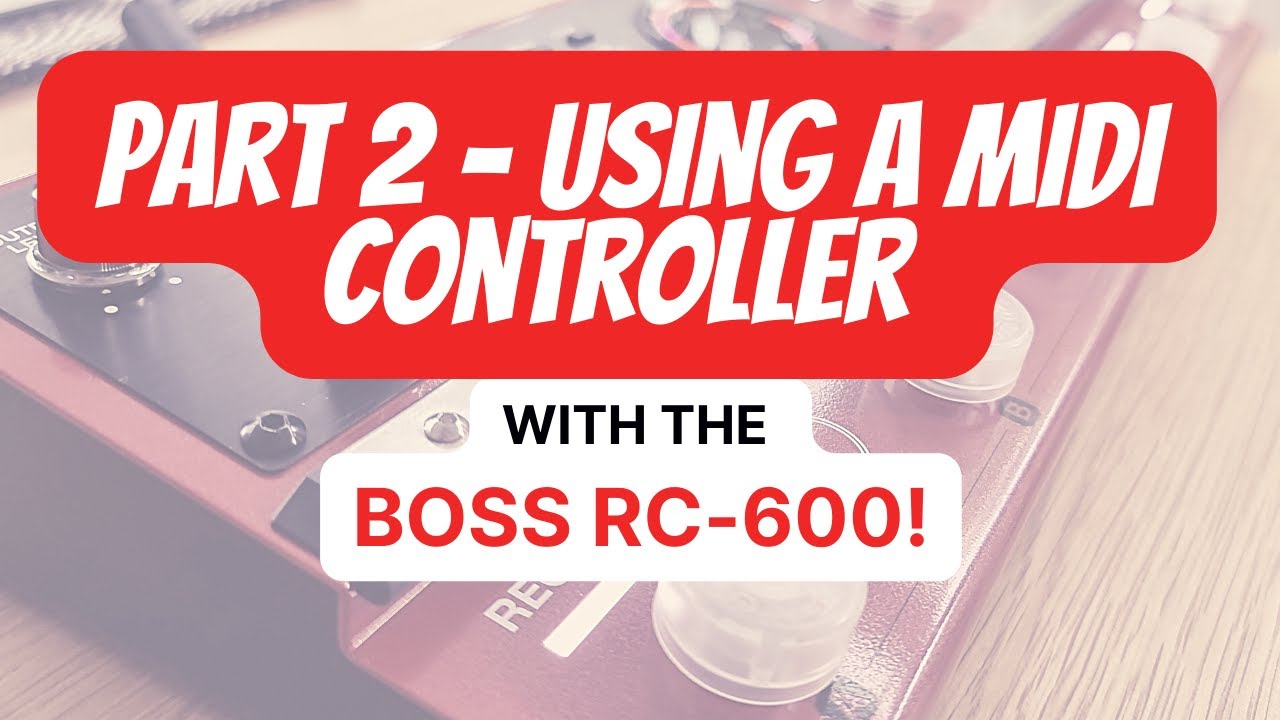 Control Your RC-600 with YOUR HANDS!
