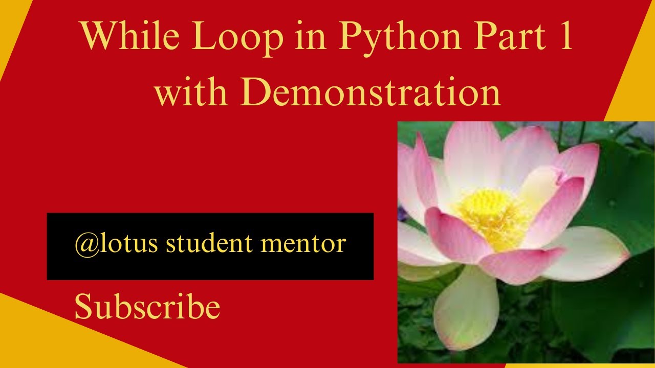 While Loop in Python part 1 with demonstration ( Basic program, Infinite while loop)