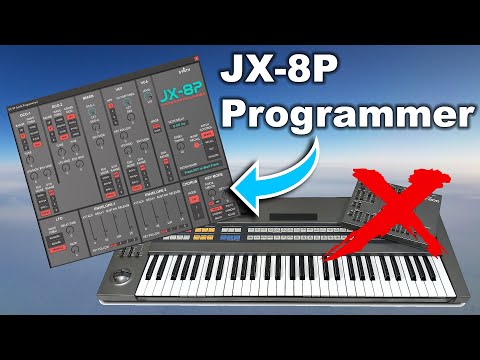 Virtual PG-800 JX-8P Synthesizer Programmer Editor - Max For | Reverb