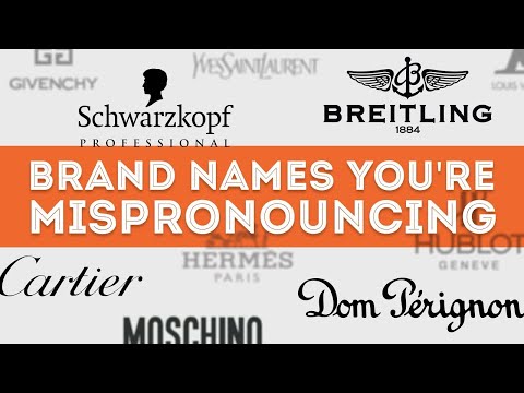 How To Pronounce Brand Names || Brands Names Pronunciation