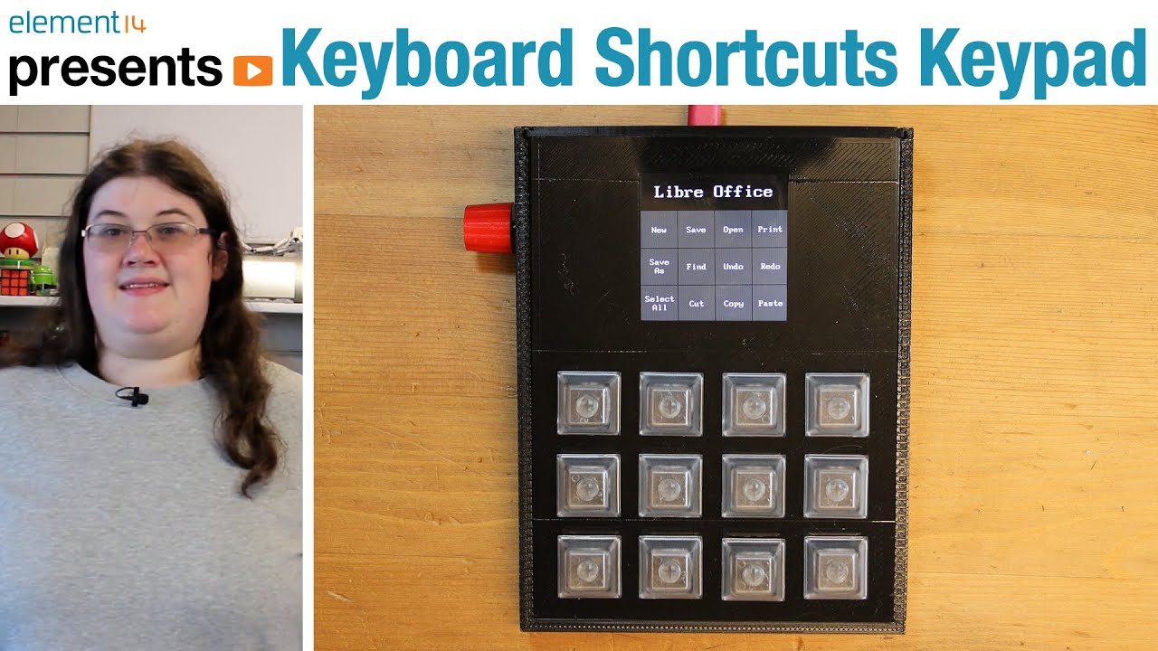 Keyboard Shortcuts Keypad with Raspberry Pi Pico -- Episode 494 ...