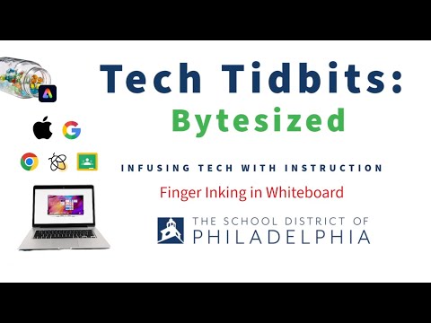 Tech Tidbits: Using your Finger to Write on the SMART Panel