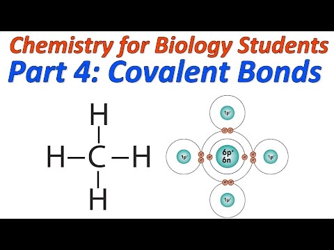 Basic Chemistry for Biology Part 4: Covalent Bonding and Structural Formulas