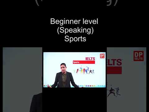 Beginner level (Speaking) Sports