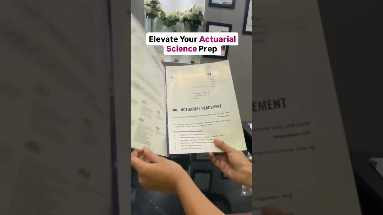 Boost Your Actuarial Science Prep with our Handwritten Notes | The Academic Junction