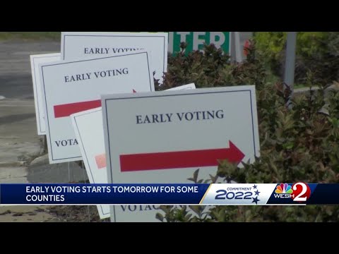Early voting for general election set to begin in Orange County