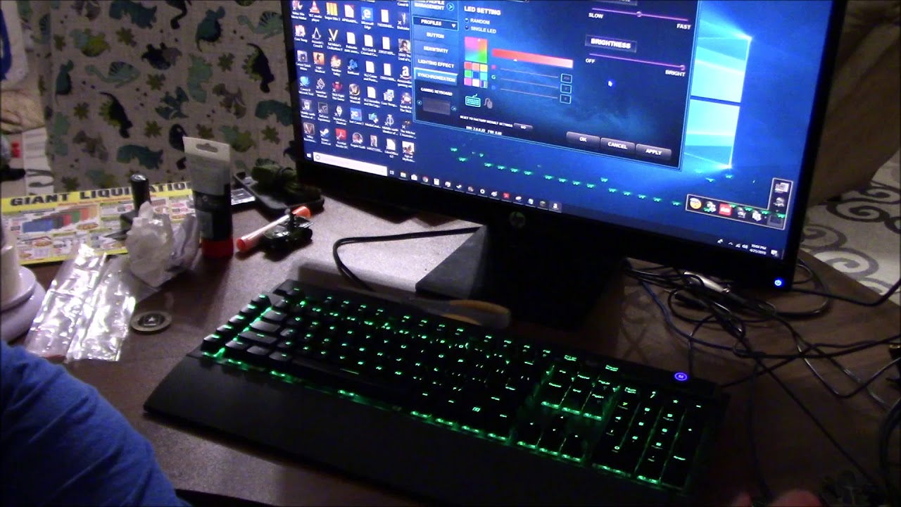 Follow up with amazon basics keyboard software test