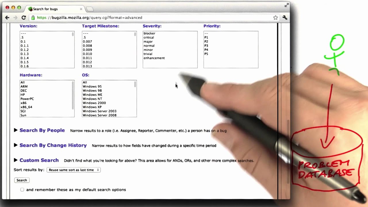 Bug Report Fields - Software Debugging