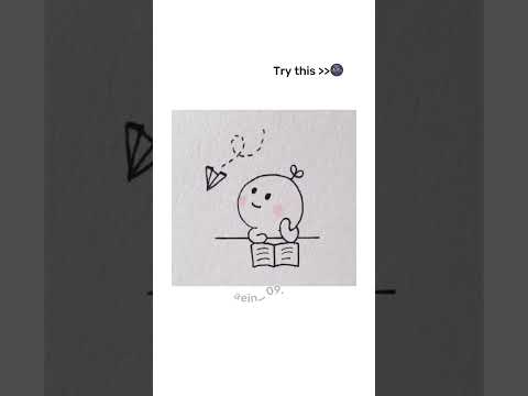 Cute doodles to try🌚🧸🖤#newaesthetic #trendingshorts #fypシ #drawing #drawingideas #cute