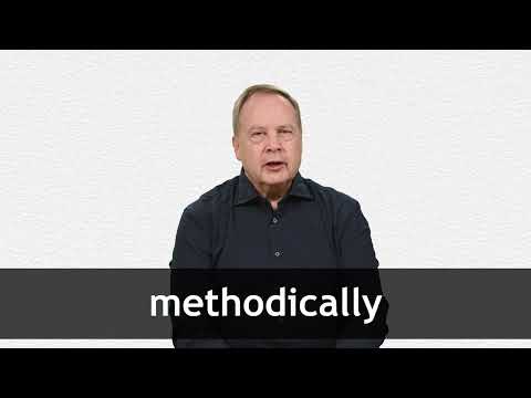 METHODICALLY definition and meaning | Collins English Dictionary