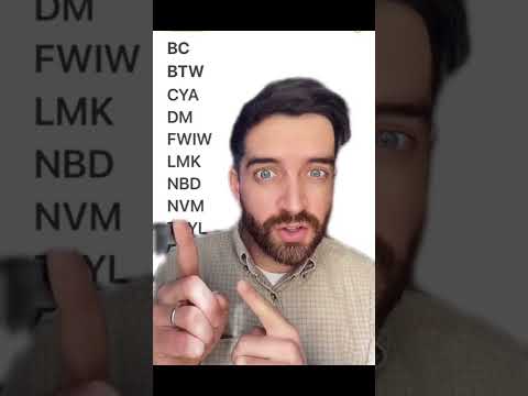 Do YOU know all of these abbreviations in English? 🇬🇧📱