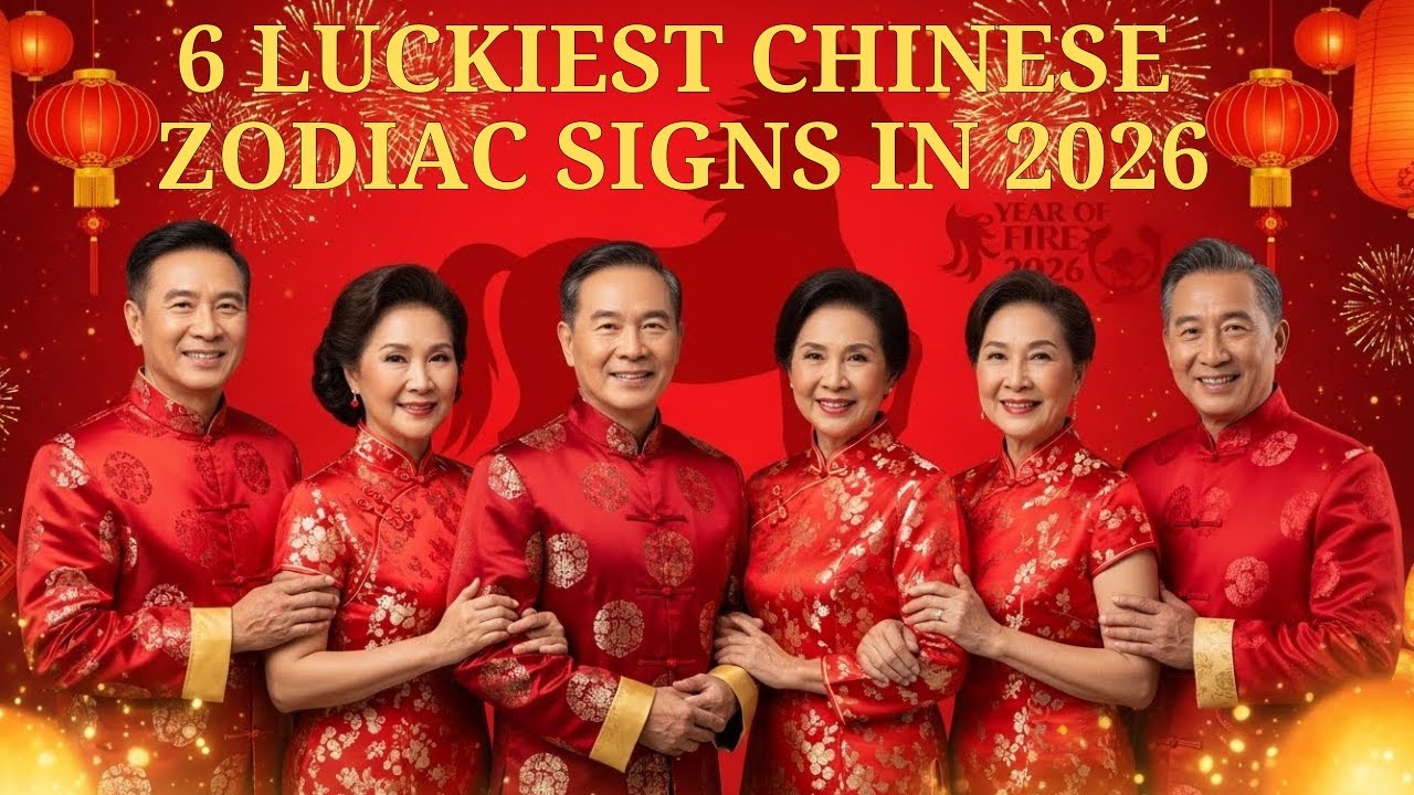 6 Luckiest Chinese Animal Zodiac Signs, That Wil be RICHEST in 2026/ Fengshui, Buddhist teaching,