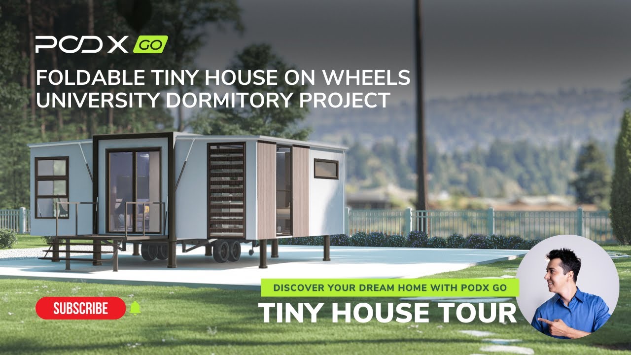 Grande S1 Tiny House From PODX GO Expands to 3 Times Its Size at Camp ...